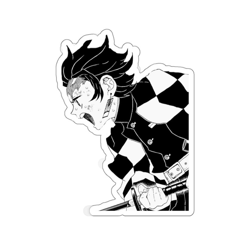 Demon Slayer Tanjiro Kamado Kiss-cut Stickers, Anime Sticker, Anime ...