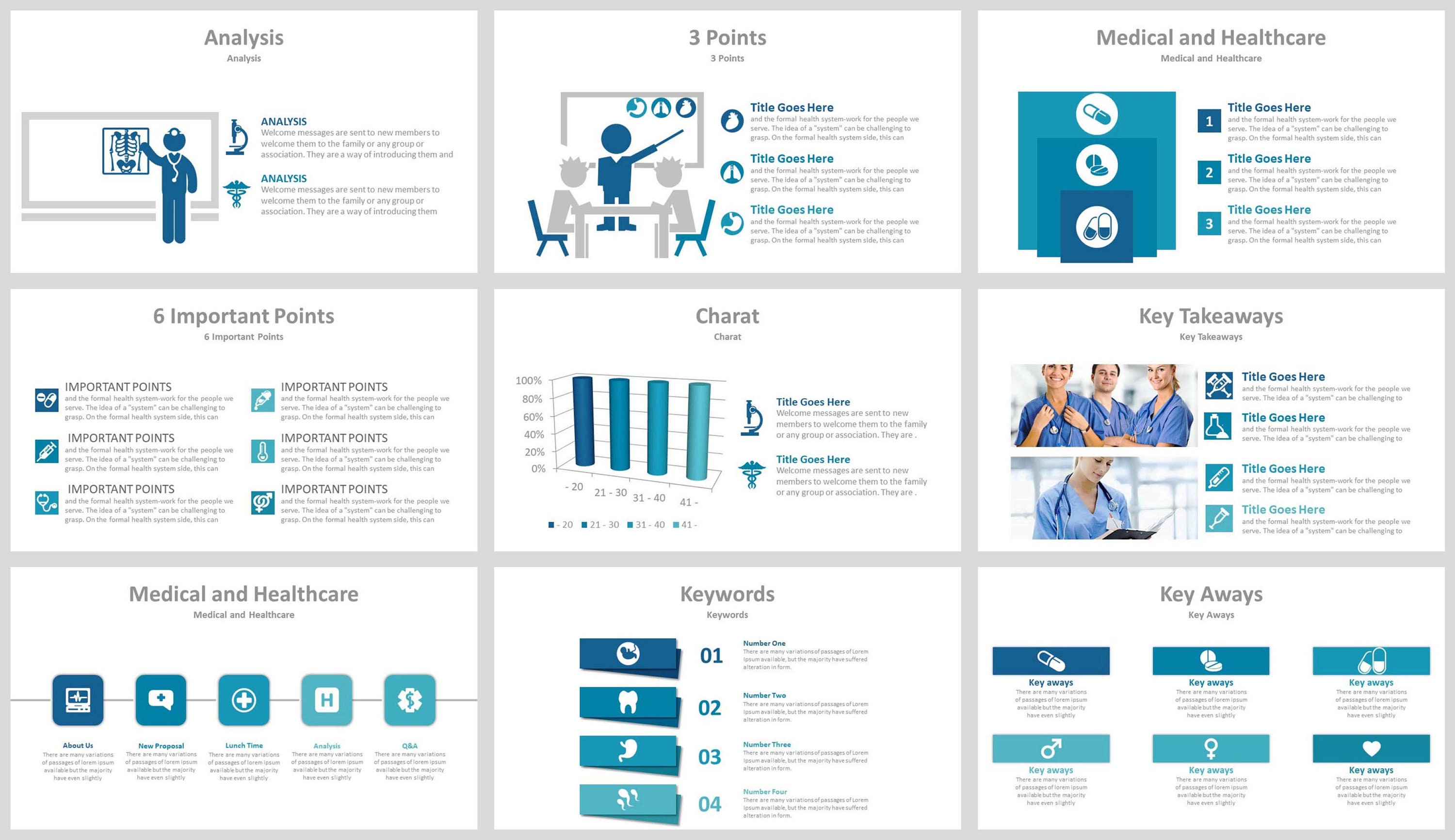 Customized Medical Powerpoint Template, Nursing Presentation Template ...