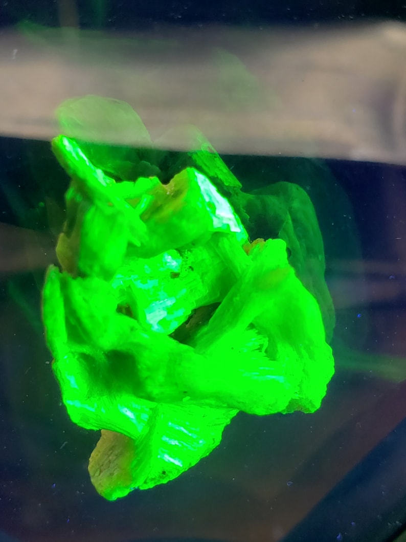 Autunite Uranium Display Piece - Etsy