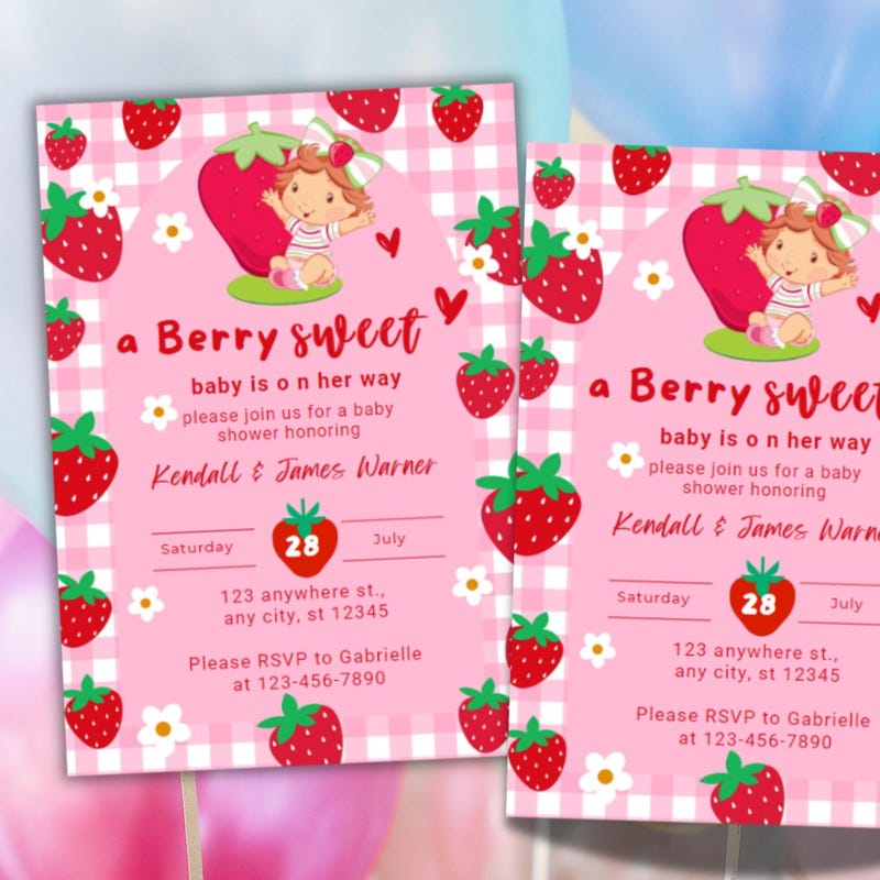 Baby Strawberry Shortcake - Etsy