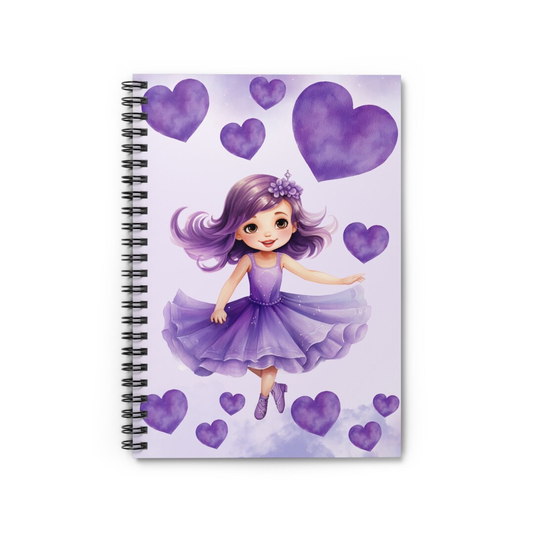Purple Power: Spiral Notebook Log Books Journals Diaries and More ...