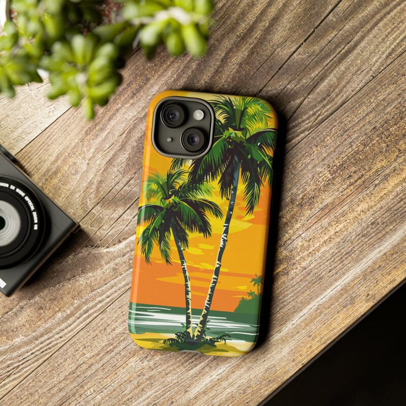 Palm Tree Phone Case - Etsy