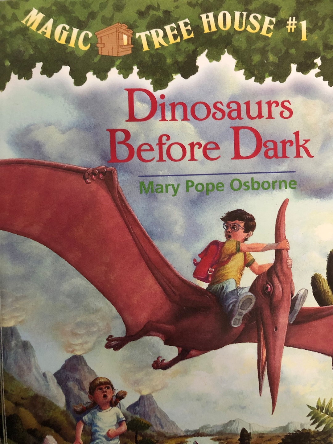 Magic Tree House 1 Dinosaurs Before Dark by Mary Pope Osborne 1992 WITH ...
