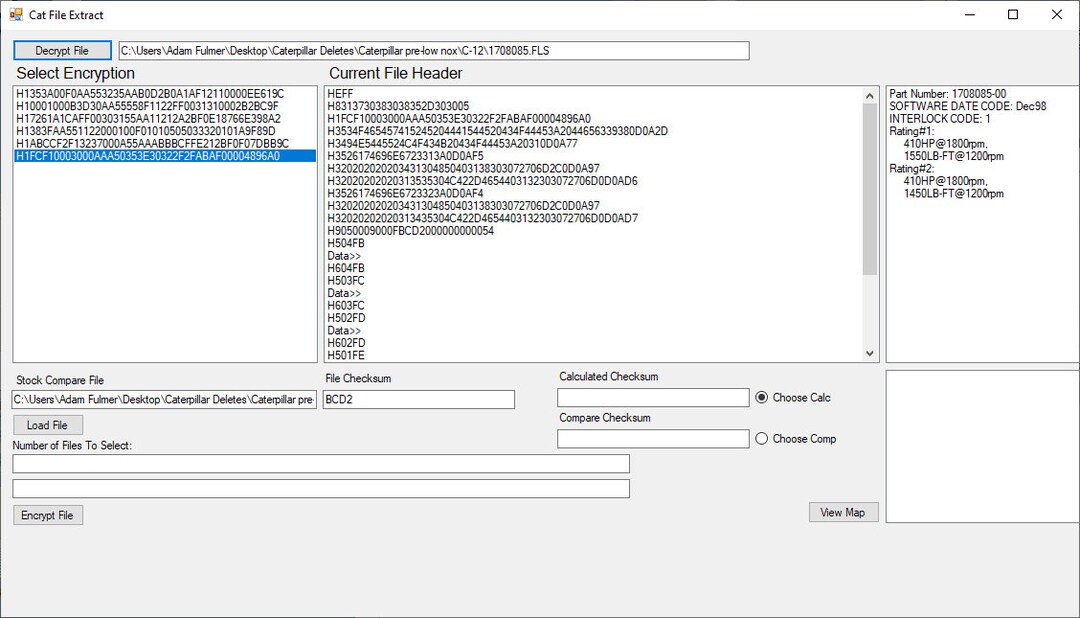 Caterpillar Flash File Decryptor/encryptor .FLS Files - Etsy