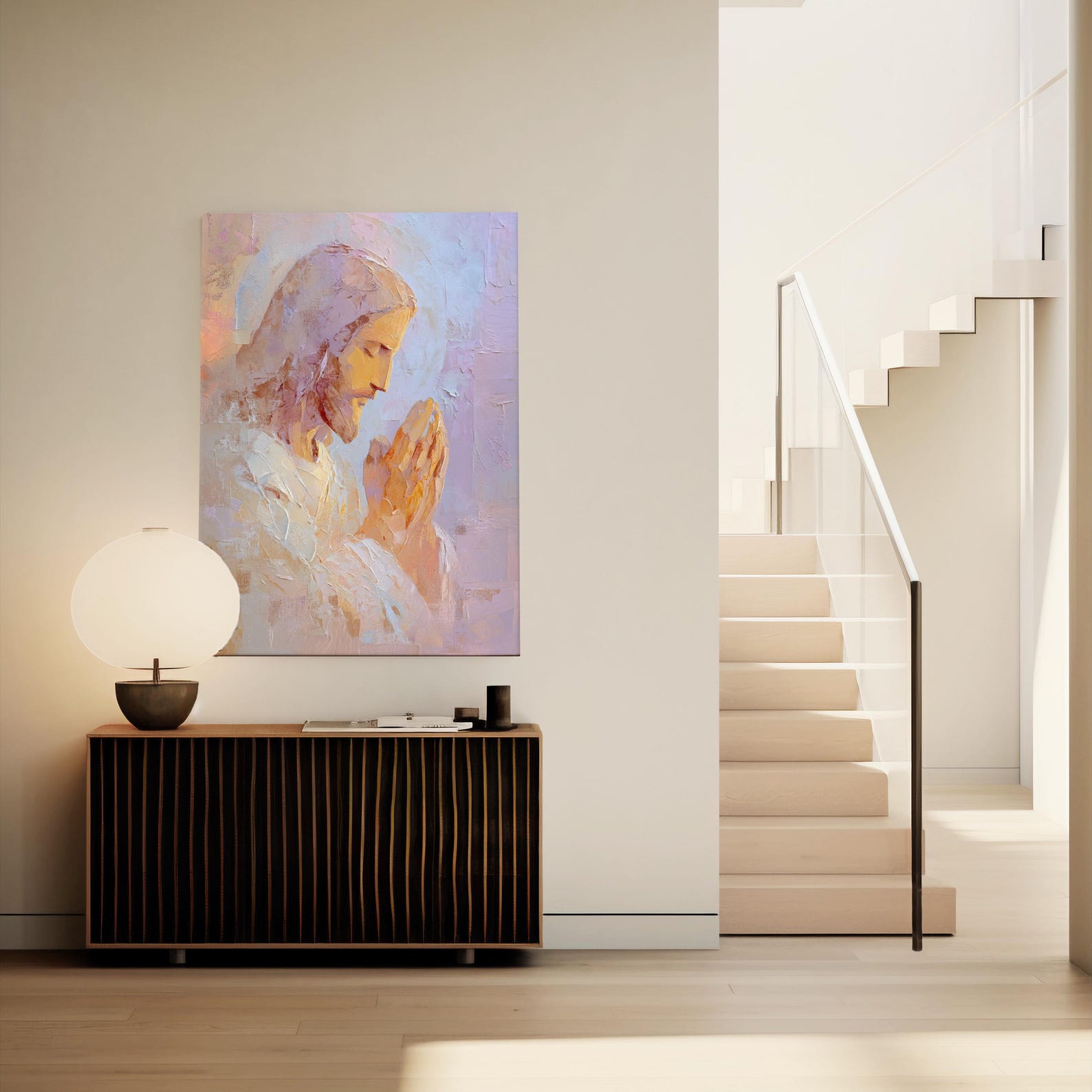 Divine Mercy Jesus Watercolor, Catholic Wall Art, Religious Christian ...