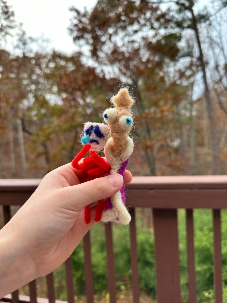 The Amazing Digital Circus Wool Figures - Etsy