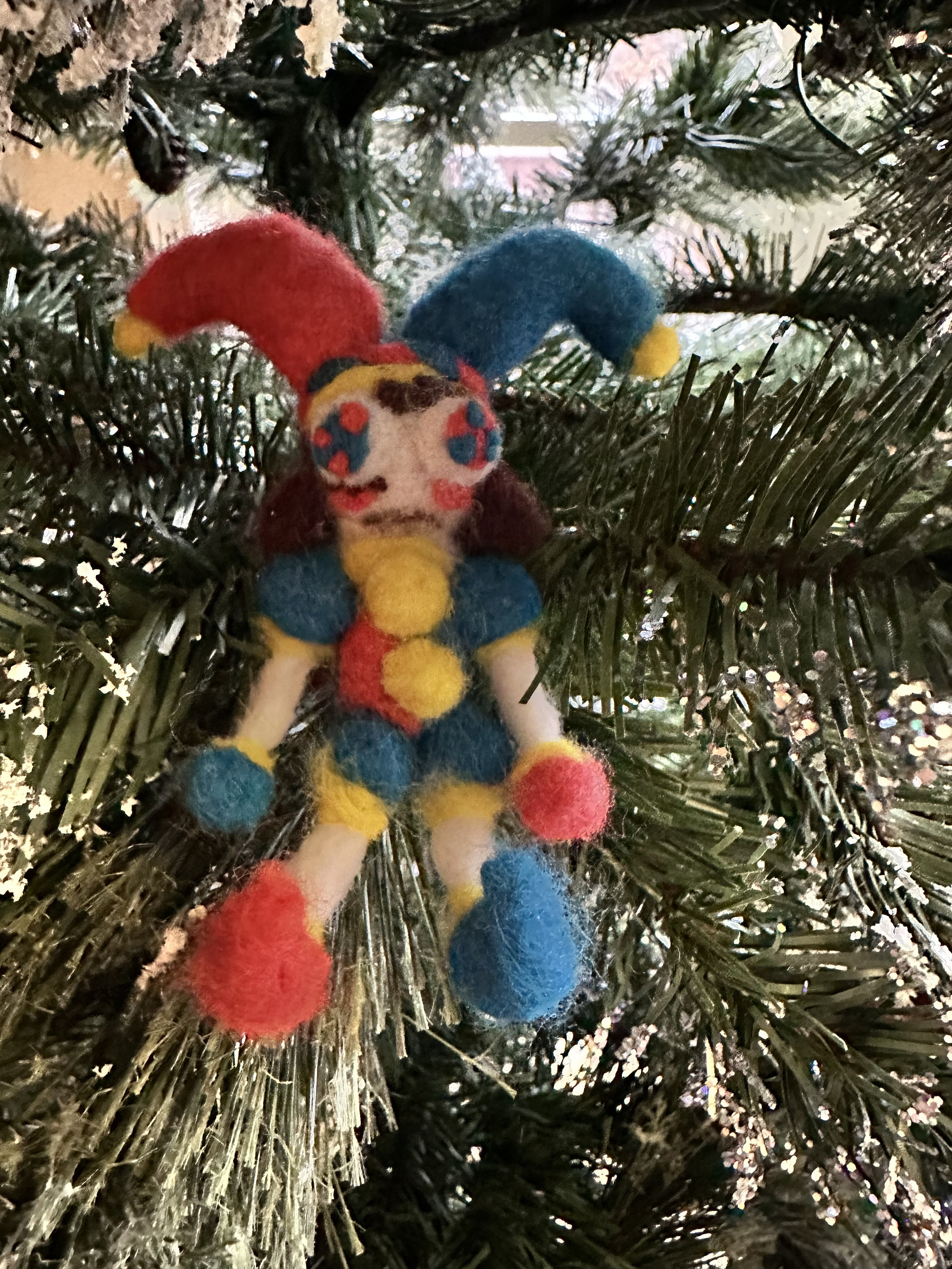 The Amazing Digital Circus Wool Figures - Etsy