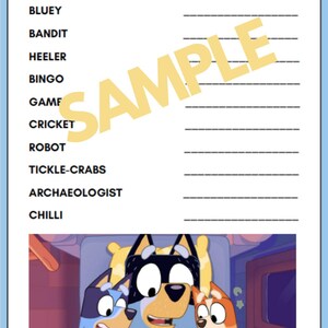 BLUEY CHARACTERS Bluey's FAMILY, Activity Worksheets, Comprehension, 56 ...