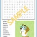 BLUEY CHARACTERS X9 Bluey's FRIENDS Worksheets, Comprehension, 64 Pages ...