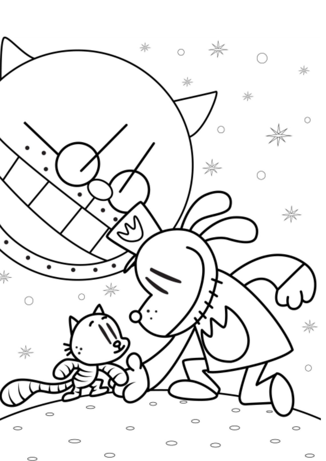 DOGMAN COLORING Pages, PDF A4 Printable Book X19 Pages - Etsy