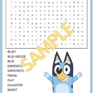 BLUEY CHARACTERS Bluey's FAMILY, Activity Worksheets, Comprehension, 56 ...