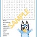 BLUEY CHARACTERS Bluey's FAMILY, Activity Worksheets, Comprehension, 56 ...