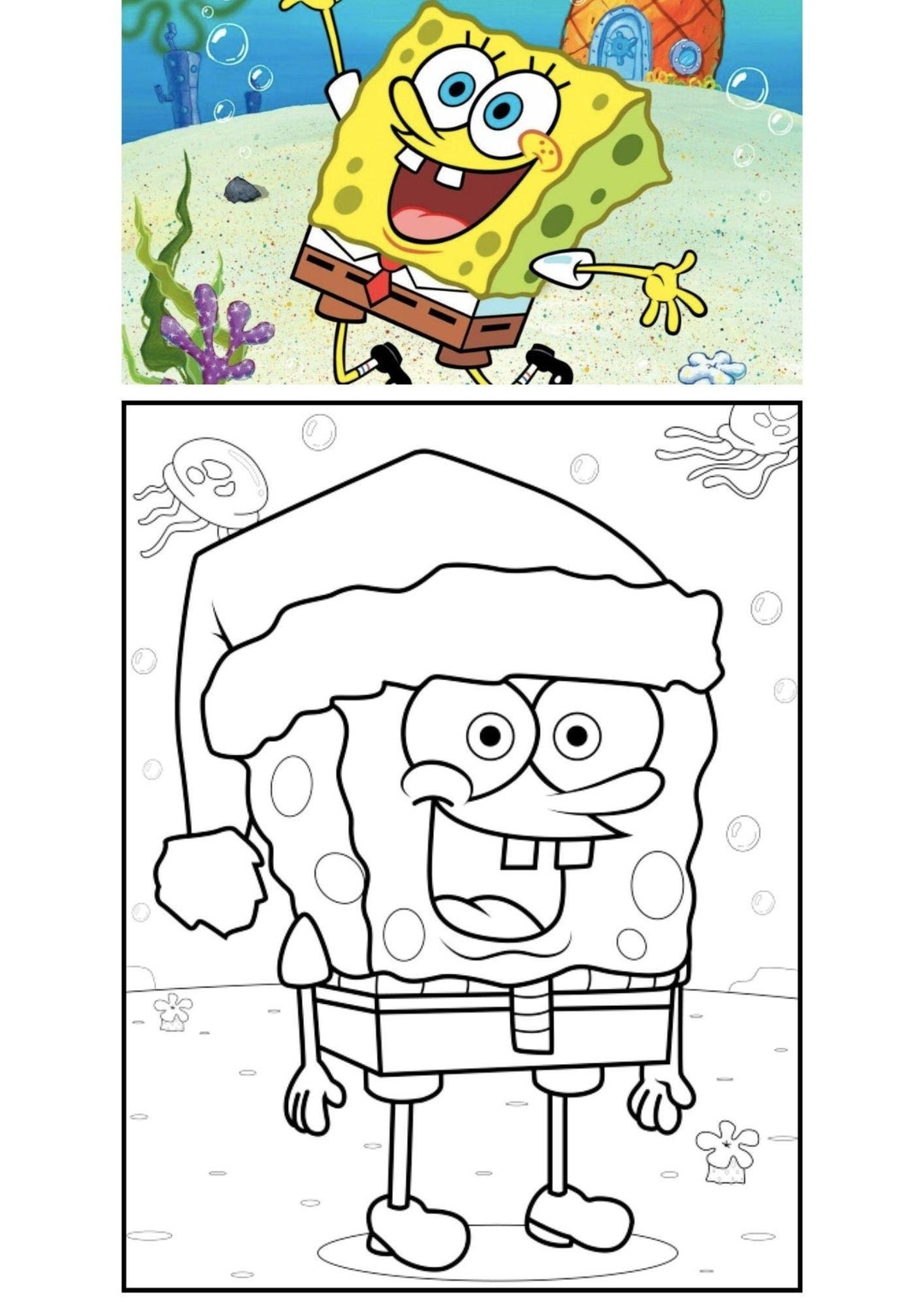 Spongebob Square Pants, Coloring Pages X40 Pages, Patrik, Squidward, Mr ...
