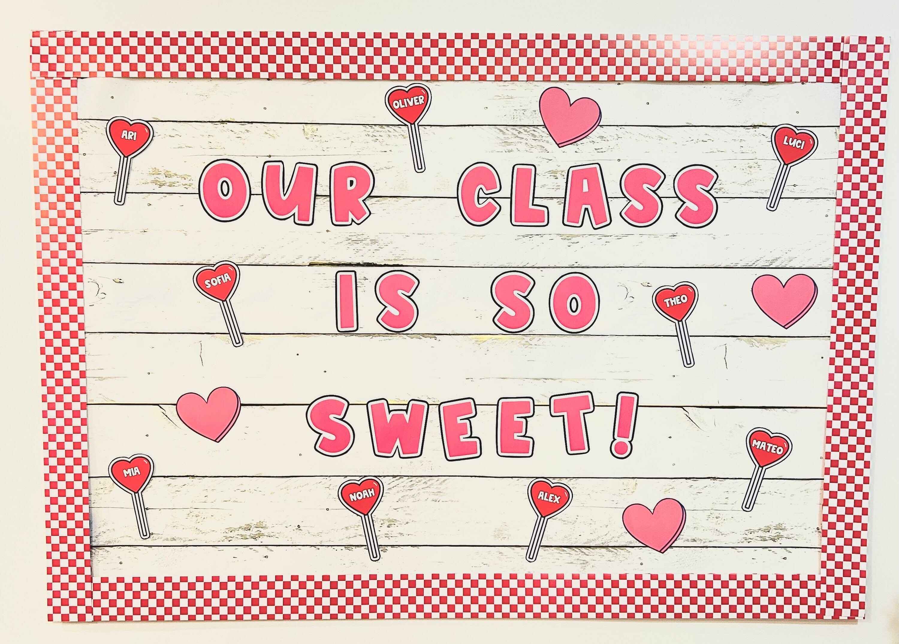 Retro Checkered Bulletin Board Border Roll 3x 36 - Etsy