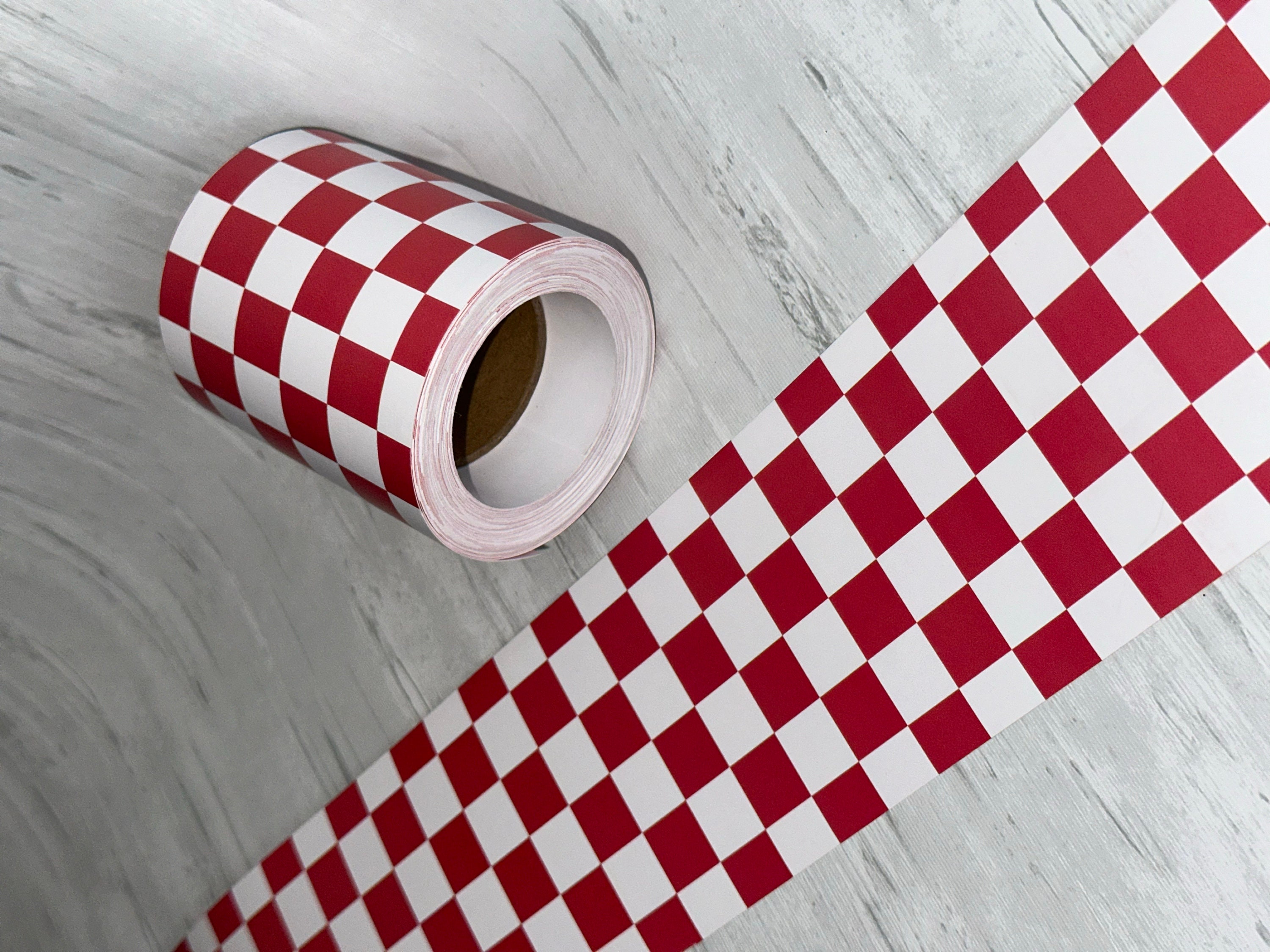 Retro Checkered Bulletin Board Border Roll 3x 36 - Etsy