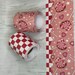 Bundle Valentine's Day Scallop Border & Retro Checkered Bulletin Board ...