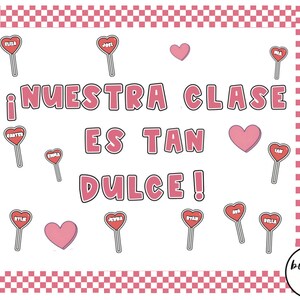 Valentine's Day Bulletin Board Kit Print & Go! - Etsy