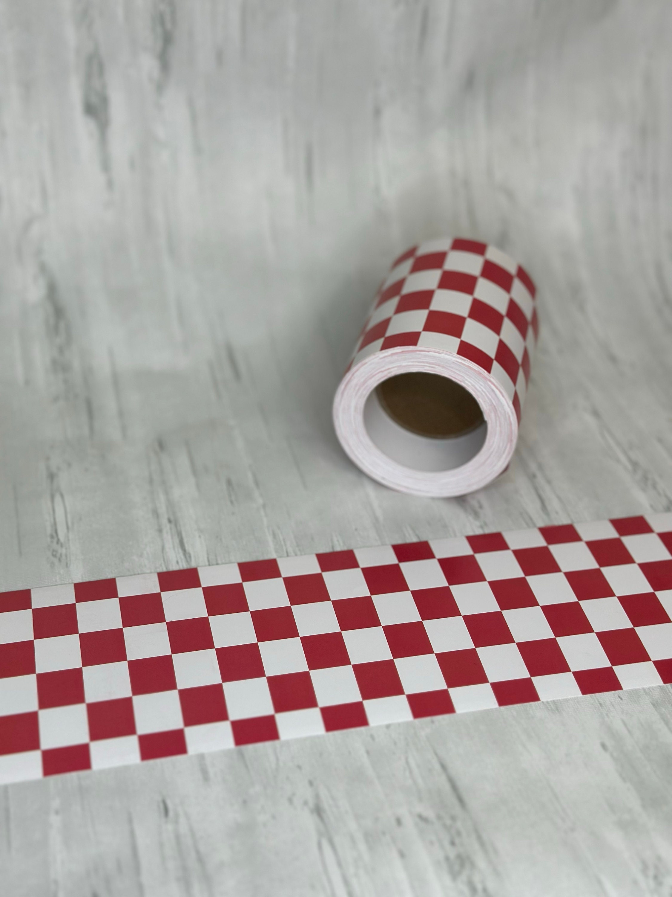 Retro Checkered Bulletin Board Border Roll 3x 36 - Etsy