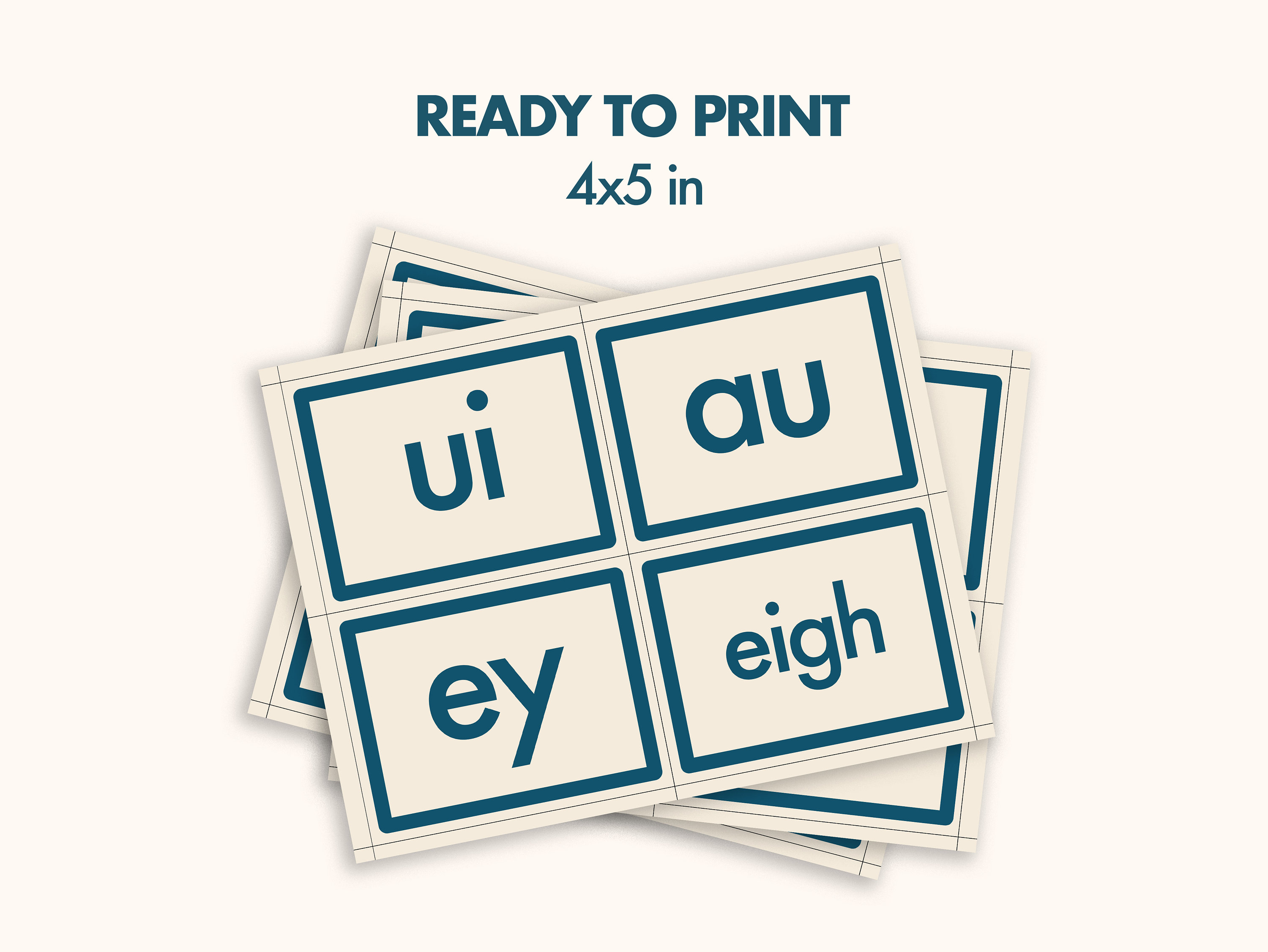 Vowel Team, Diagraph and Bossy R Science of Reading Cards - Etsy