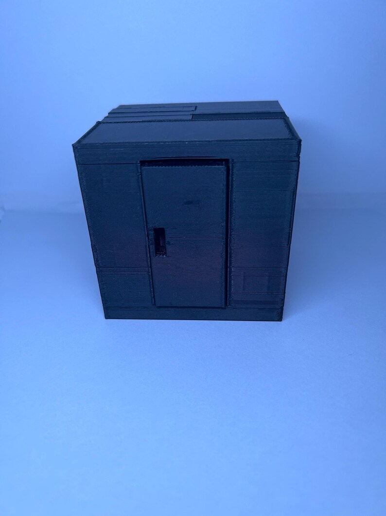 Puzzle Cube 3d Printed Puzzle Box Black Pla Brain Teaser 23 Move ...