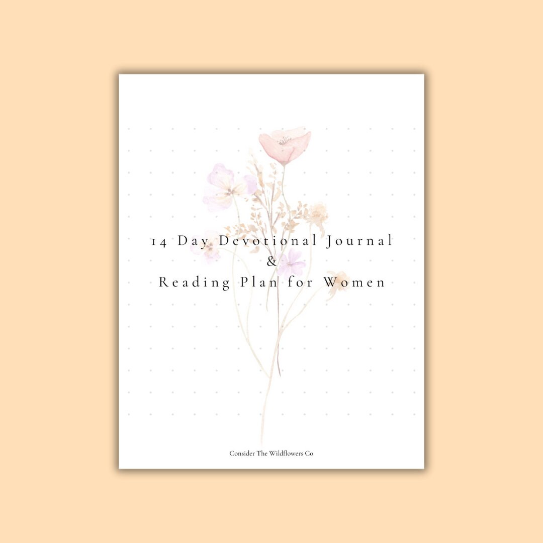 Printable 14-day Devotional Journal & Bible Reading Plan for Women ...