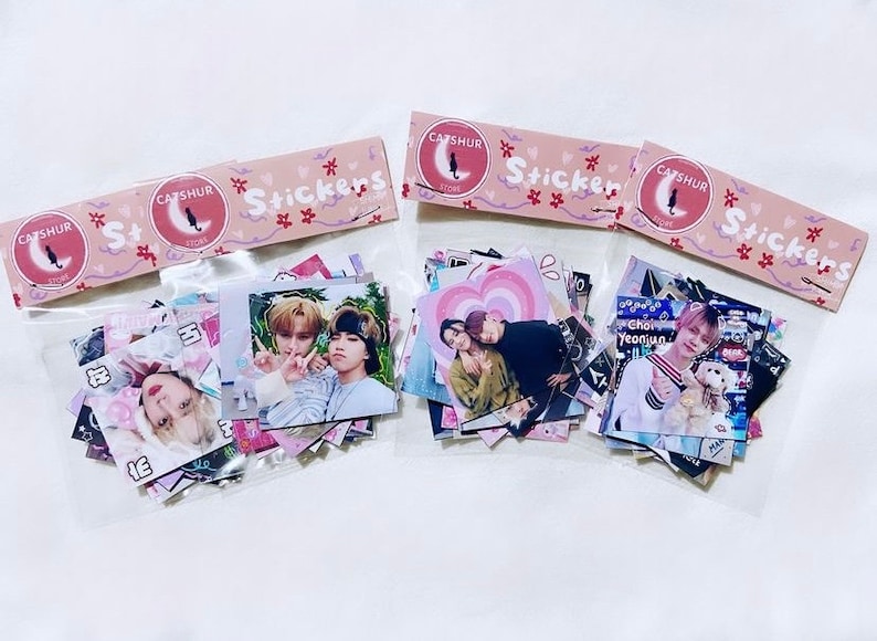 Kpop Mail Sticker Set - Etsy