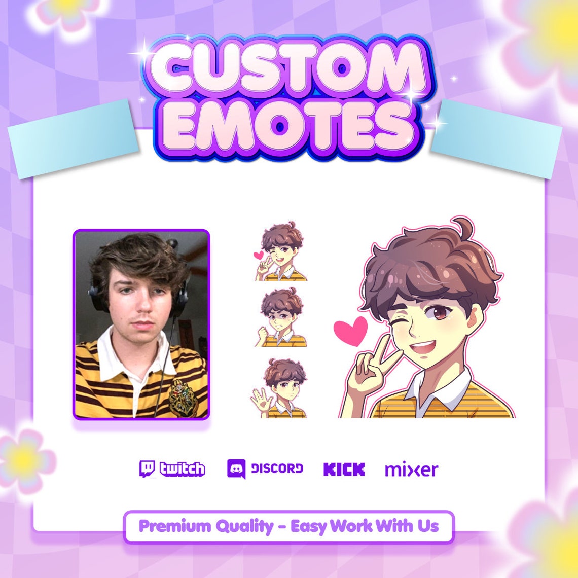 Custom Emotes: Personalized and Unique Digital Expressions for Your ...