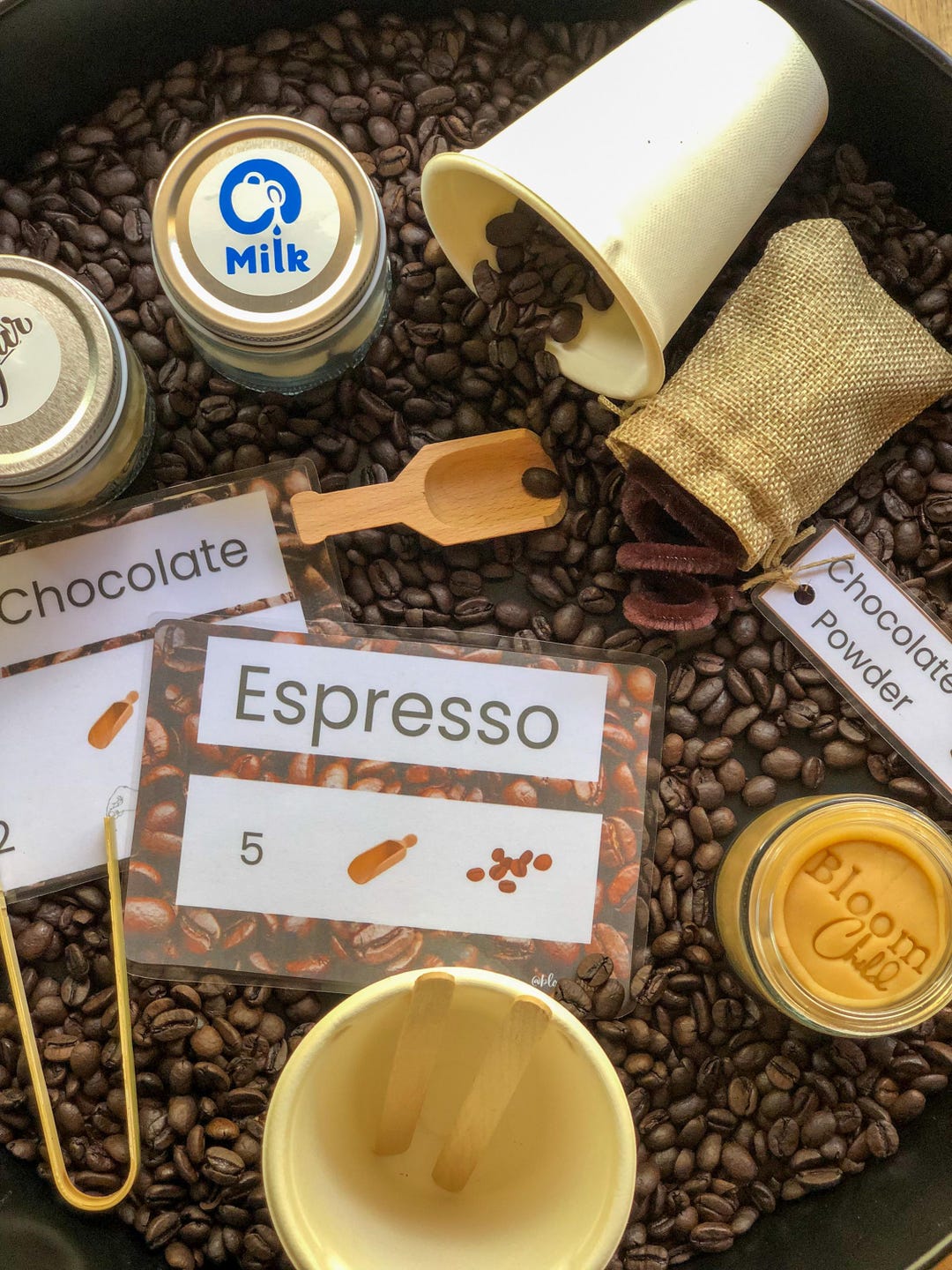 Coffee Shop Sensory Kit - Etsy