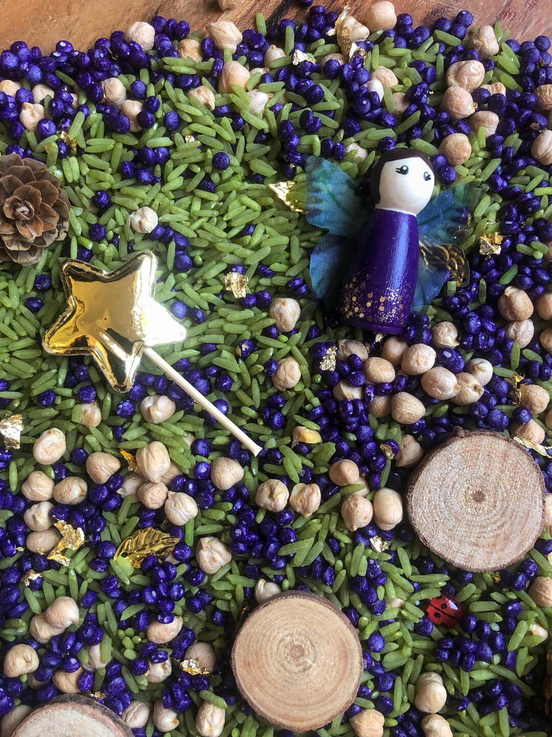Woodland Fairy Pour & Play Sensory Pouch - Etsy