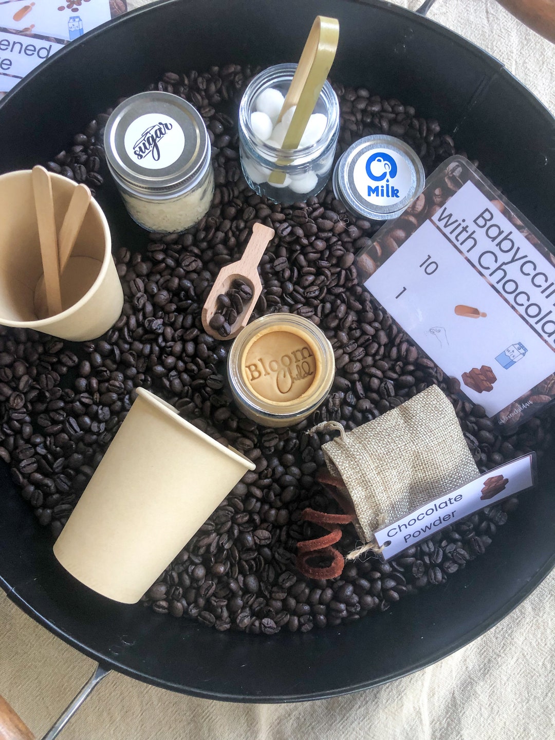 Coffee Shop Sensory Kit - Etsy