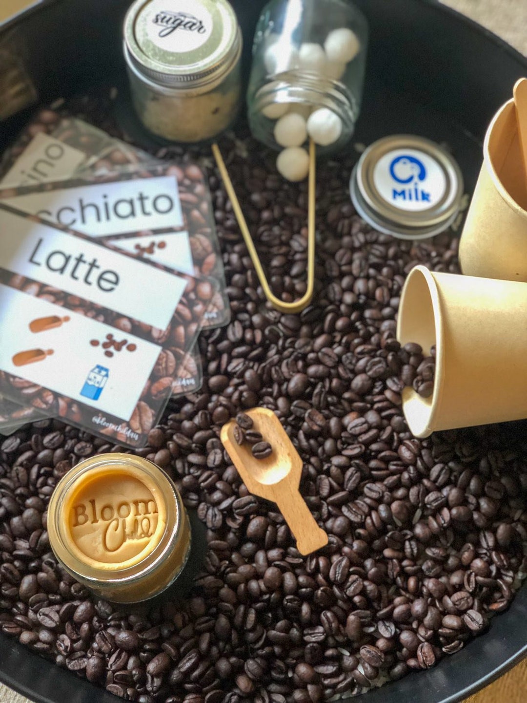 Coffee Shop Sensory Kit - Etsy