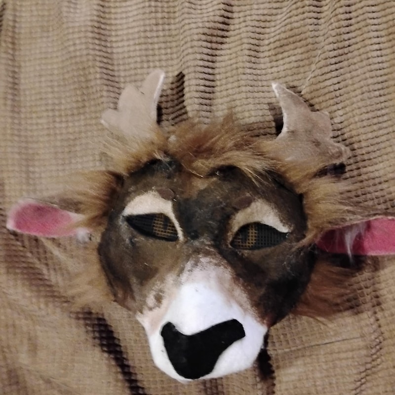 Therian Deer Mask - Etsy