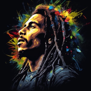 Bob Marley, One Love, Digital Download, Printable Art - Etsy
