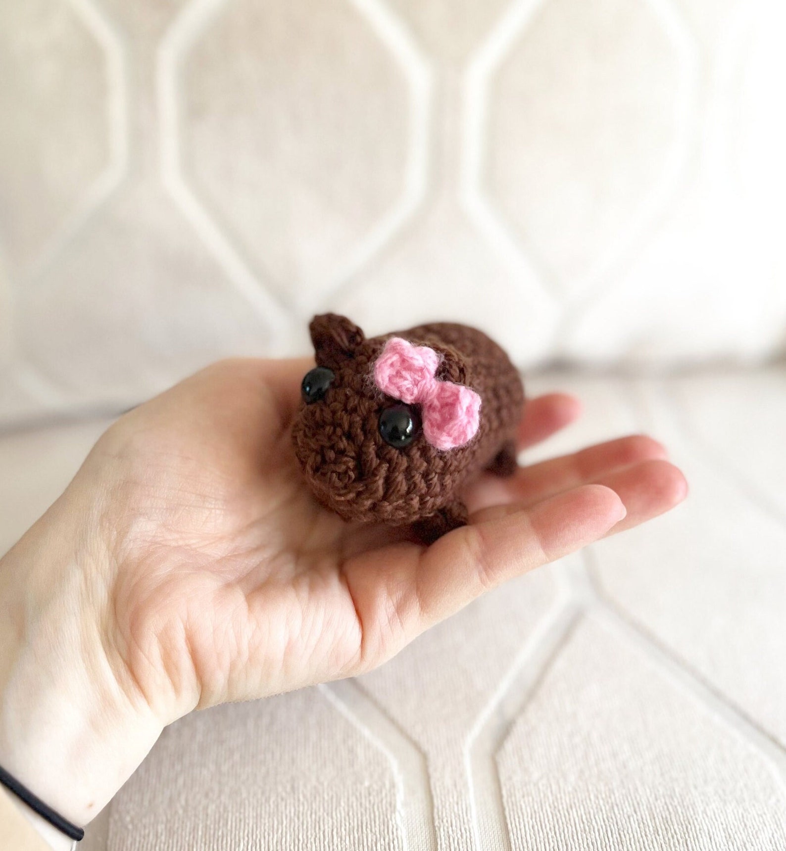 Crochet Mini Boy and Girl Sad Hamster Meme- Tiktok Coquette Hamster ...