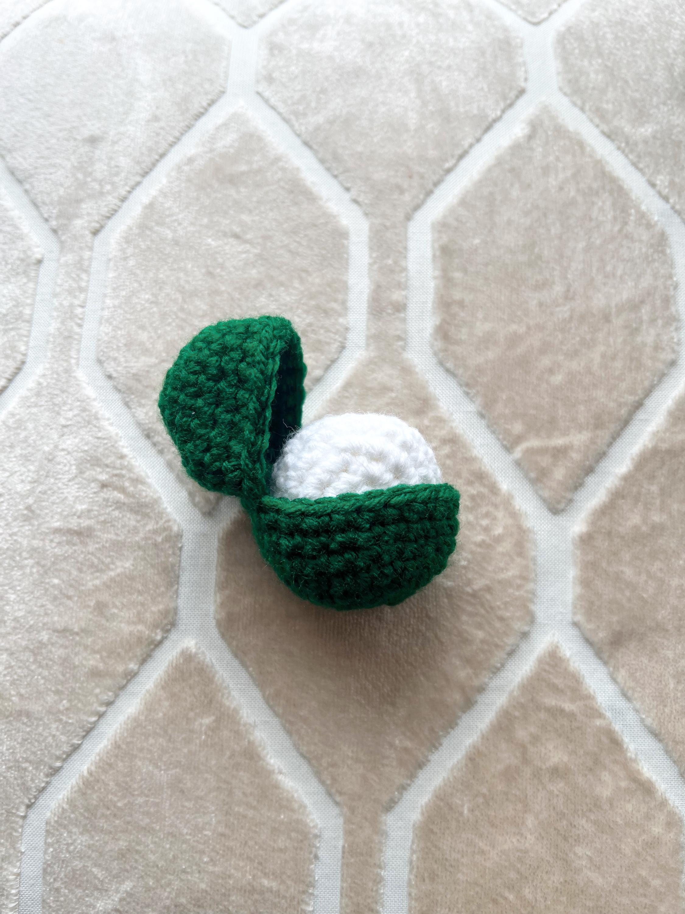 Crochet Tiktok Viral Baby Cheese Gift, Green Cheese Roll, Tiktok ...