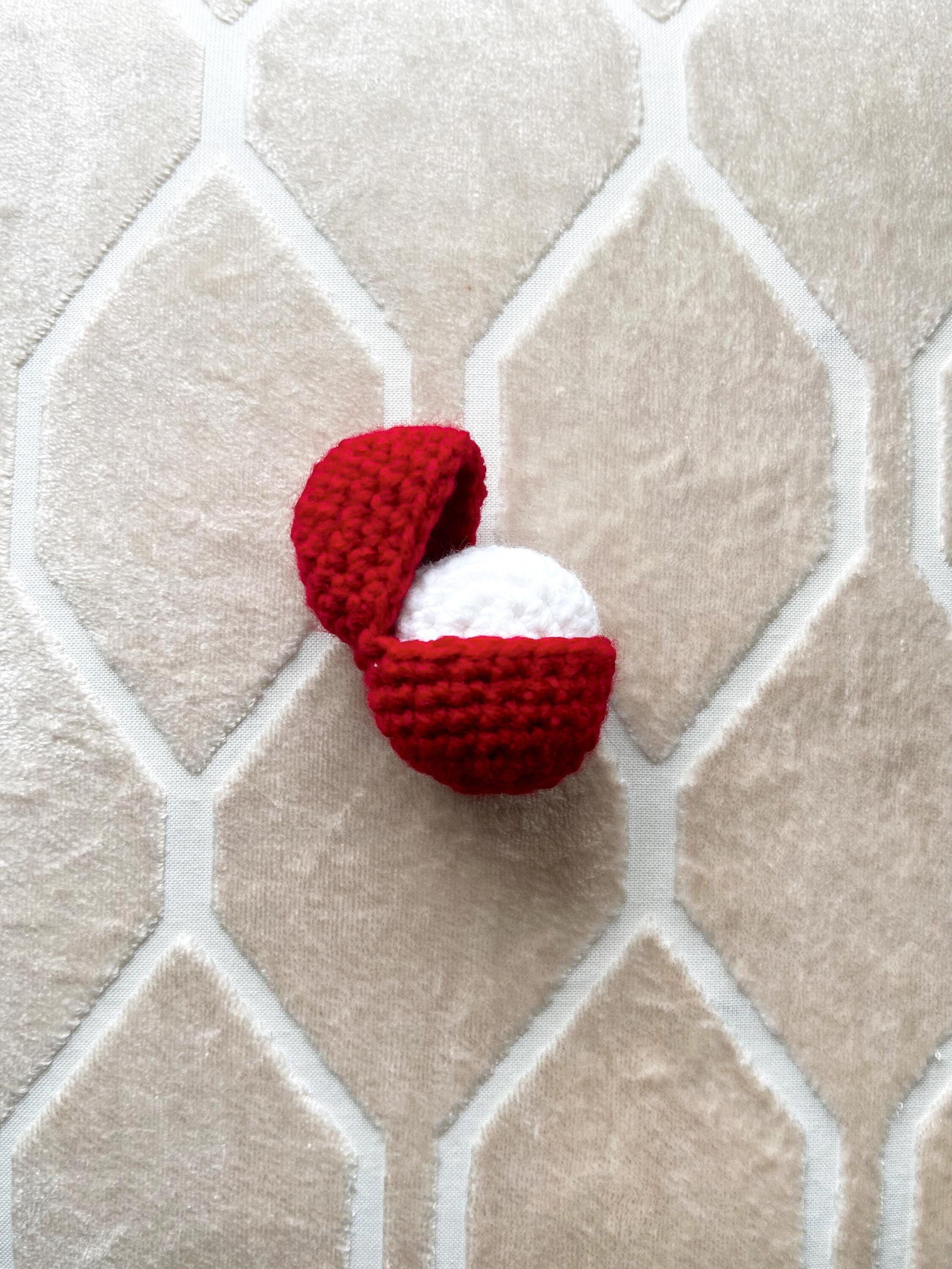 Crochet Tiktok Viral Baby Cheese Gift, Red Cheese Roll, Tiktok Crochet ...