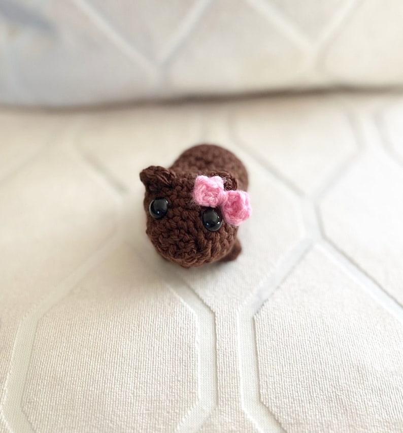 Crochet Mini Boy and Girl Sad Hamster Meme- Tiktok Coquette Hamster ...