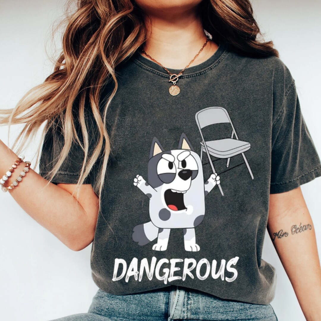 Muffin Bluey Morgan Wallen Dangerous Chair Shirt, Morgan Wallen ...