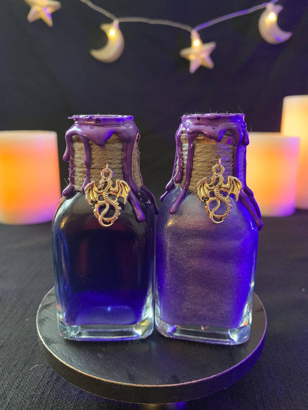 Purple Dragon Potion Bottle | Dragon Potion | Fantasy Potion Bottle ...