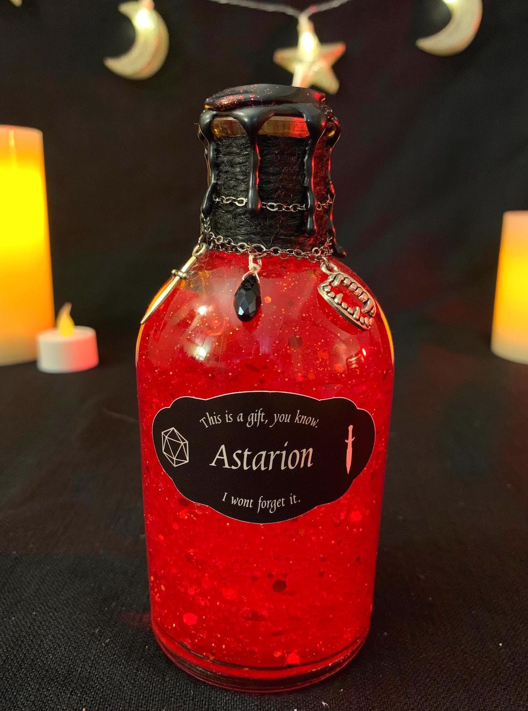 Astarion Potion Bottle | Vampire Potion | Fantasy Potion Bottle ...