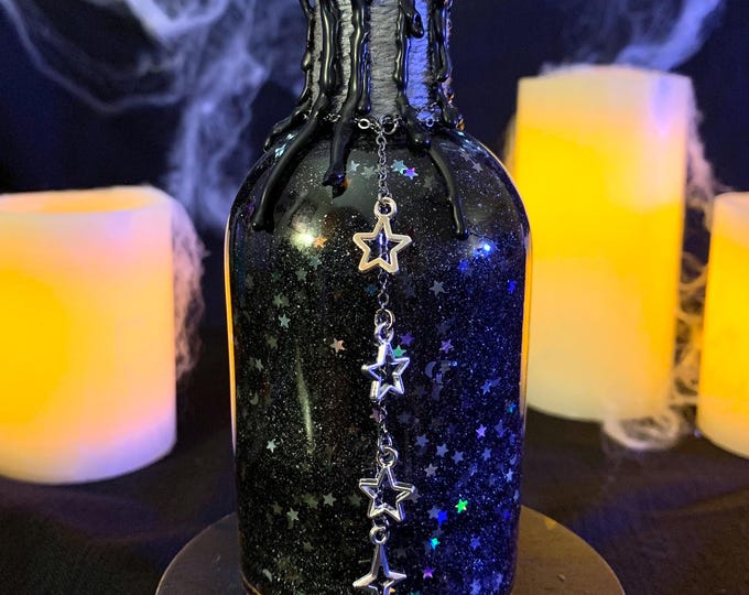 Night Sky Potion Bottle | Star Potion | Starry Night Potion | Fantasy ...
