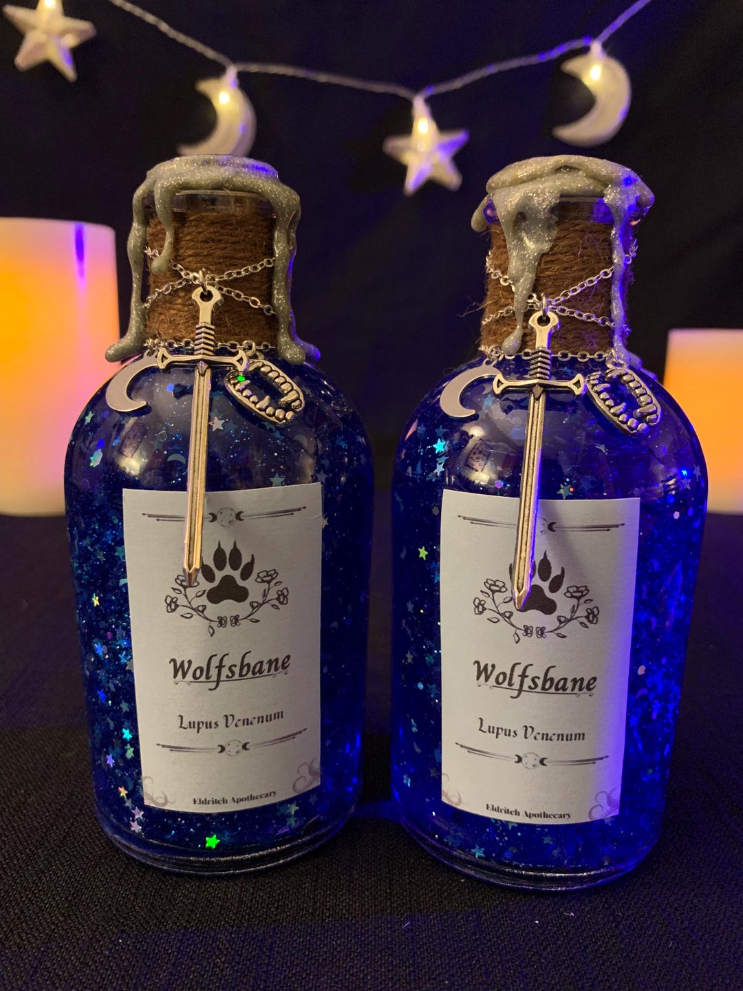 Wolfsbane Potion Bottle Werewolf Potion Fantasy Potion Bottle Fantasy ...