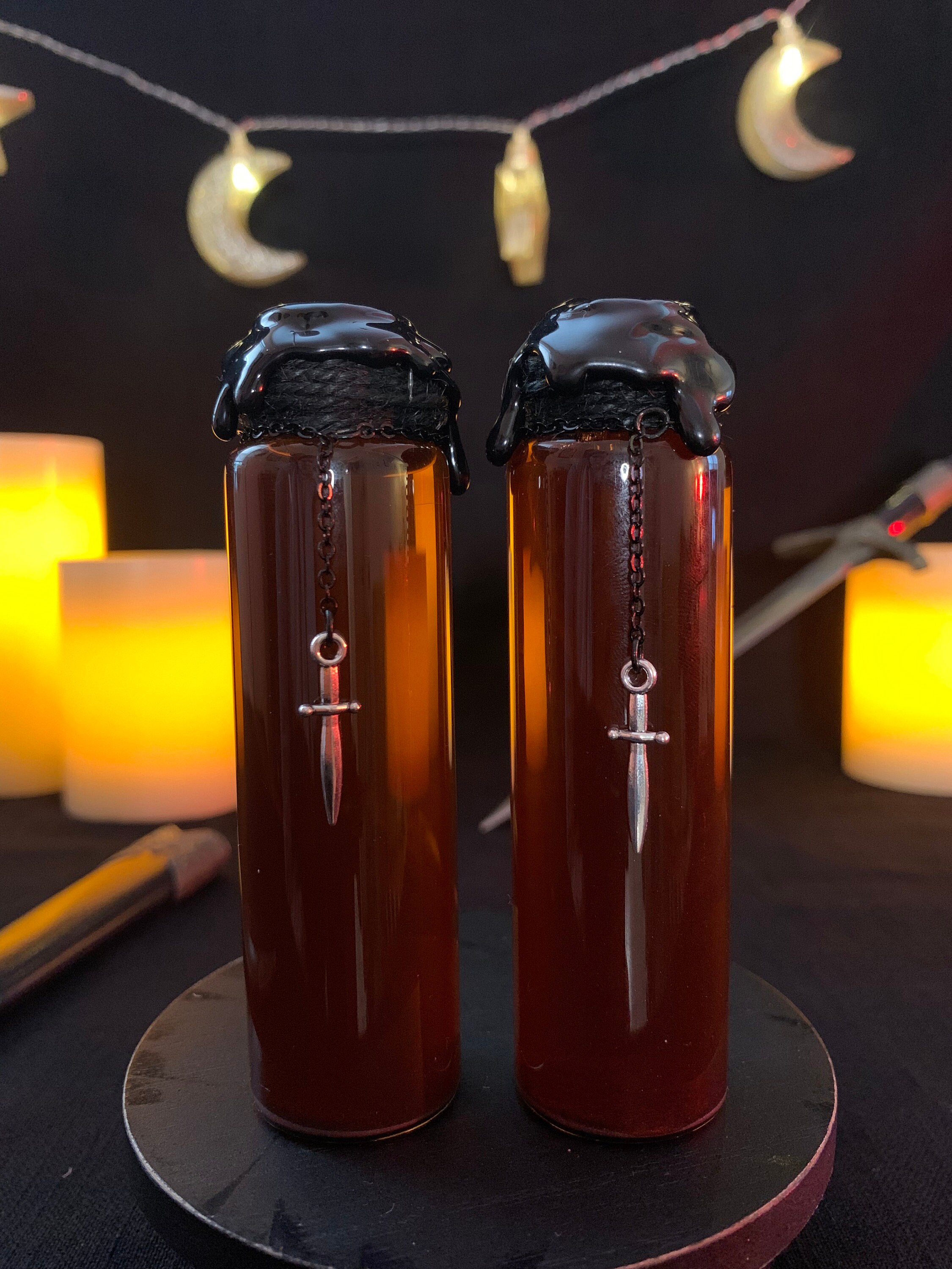 Blood Dagger Potion Bottle Vampire Potion Bottle Fantasy Potion Bottle ...