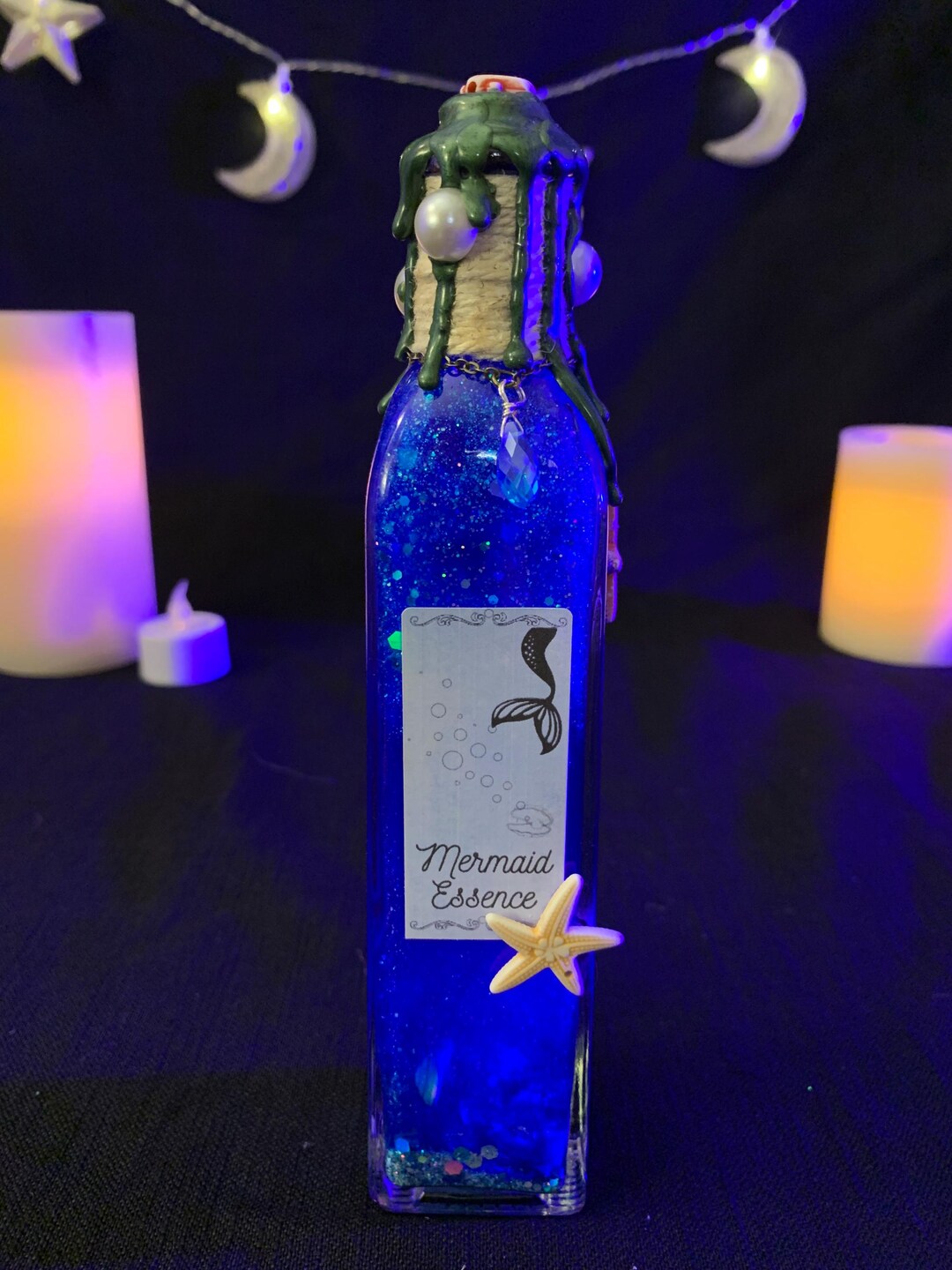 Mermaid Essence Potion Bottle | Ocean Potion | Fantasy Potion Bottle ...