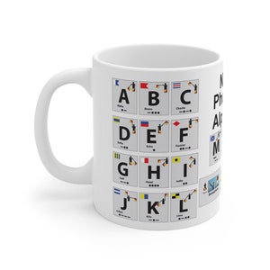 NATO Phonetic Alphabet Mug, Ideal Gift for Radio or CB - Citizens Band ...