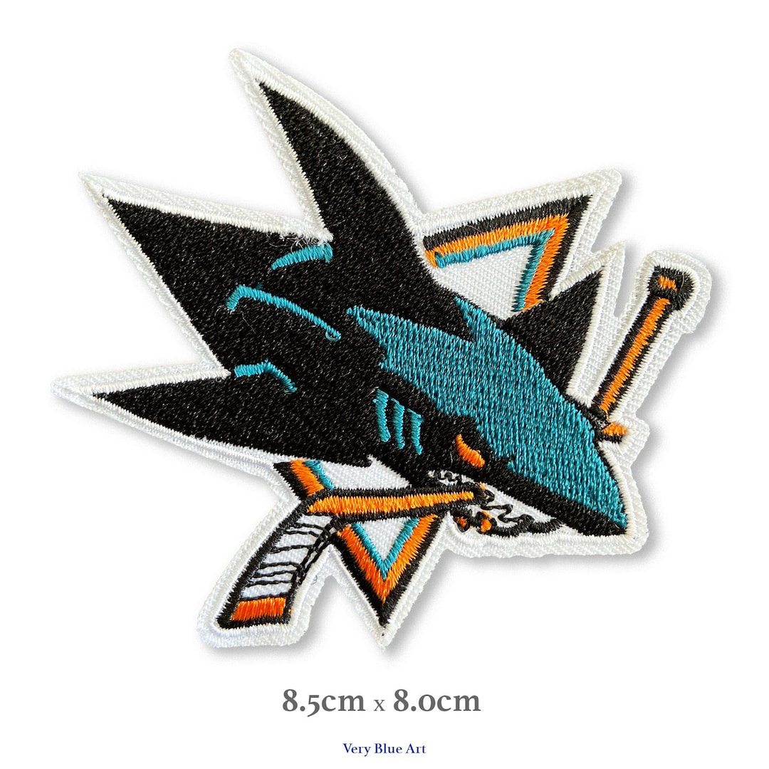 San Jose Sharks Patch NHL Hockey Sports Embroidered Iron On - Etsy