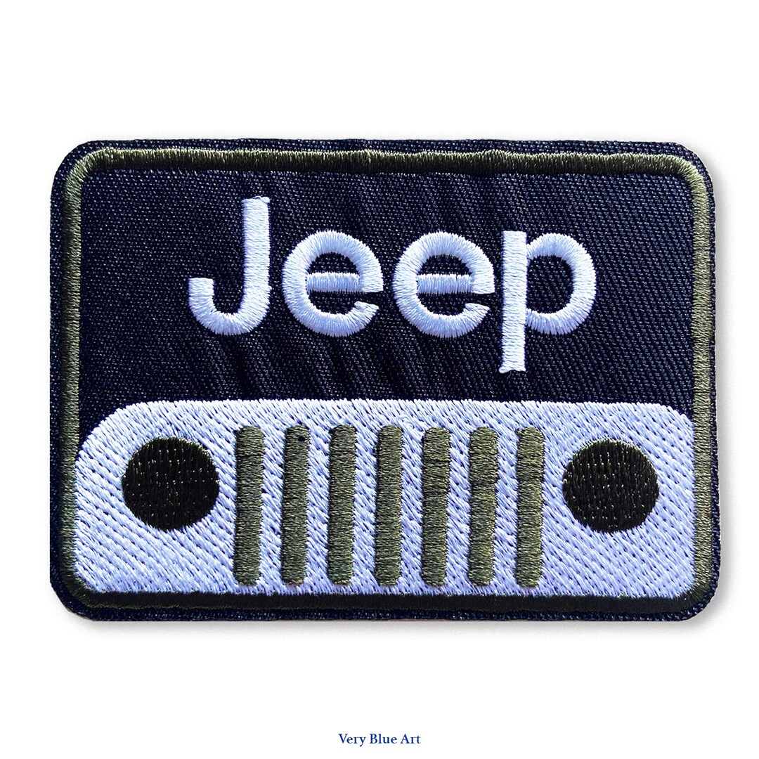 Jeep Retro Vintage Patch Car Brand Logo Racing Sponsor Sports Car ...