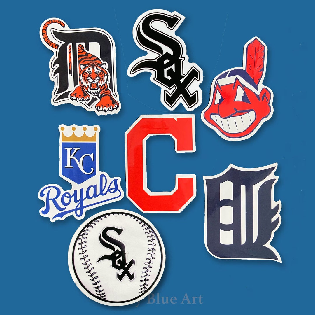 MLB Team Vinyl Sticker, Laptop Sticker Decals, Perfect for Skateboard ...