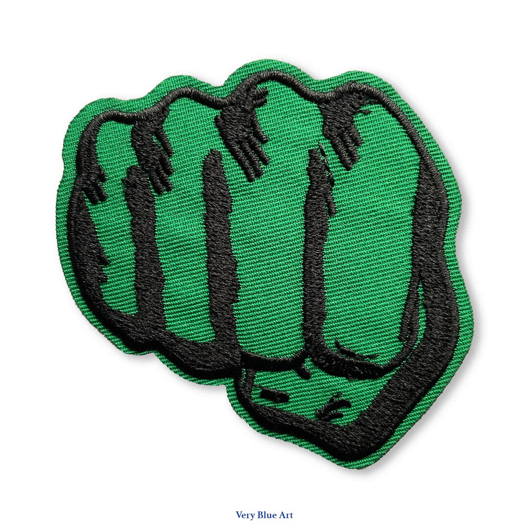 Hulk Fist Super Hero Hulk Patch Iron Sew on T Shirt Jacket Jeans Bag ...