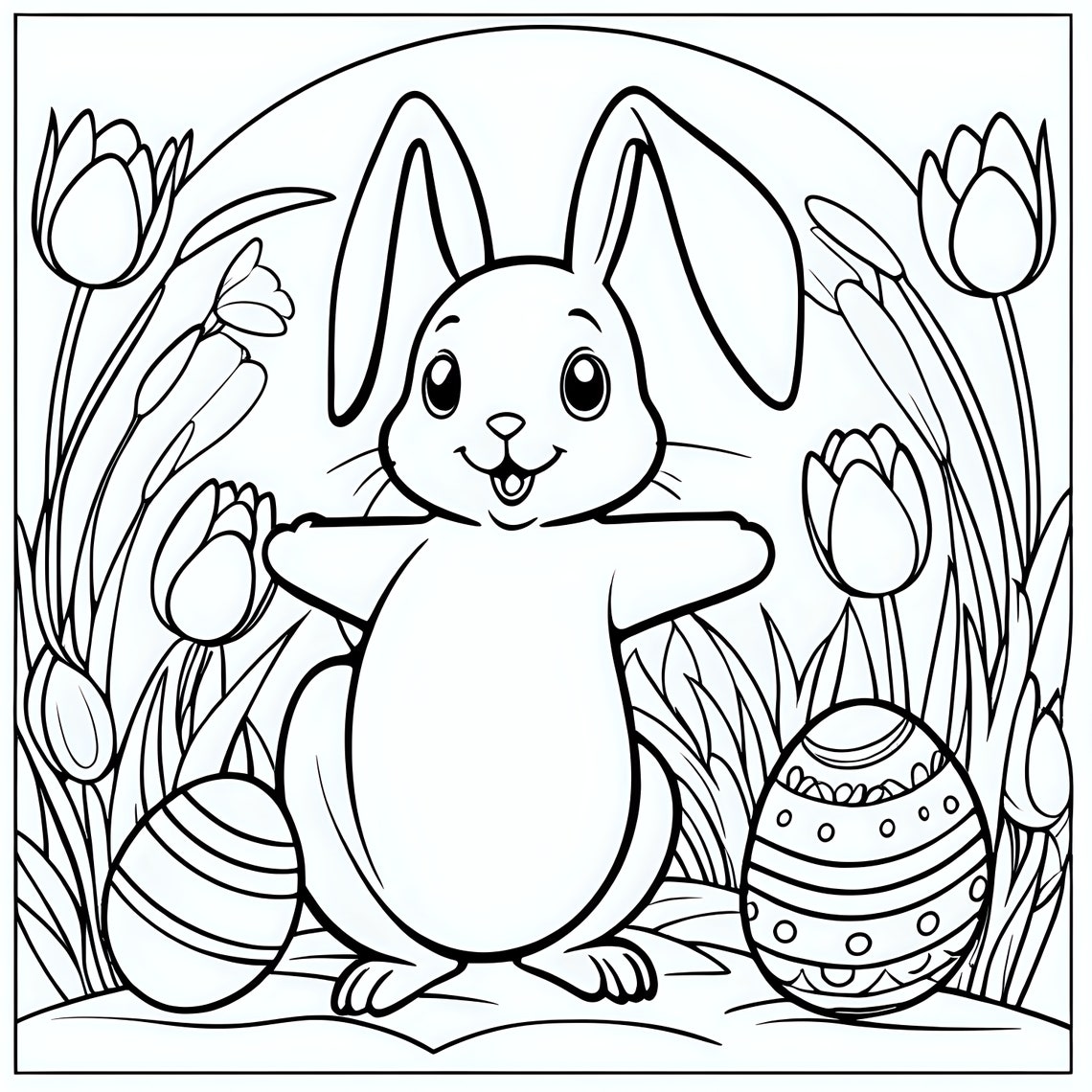 Easter Colouring Pictures for Kids 33 High Quality Colouring Images for ...